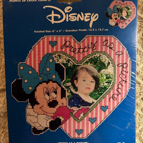 Janlynn | Other | Disney Counted Cross Stitch Pretty As A Picture ...